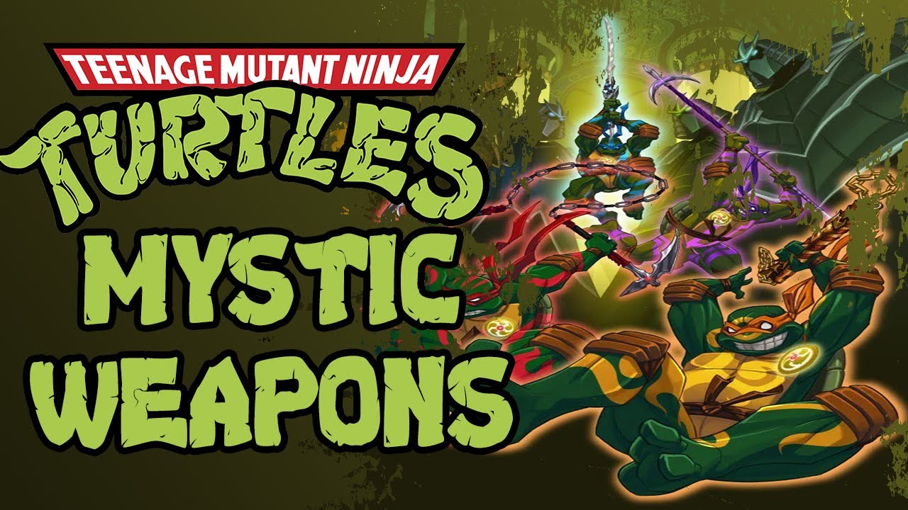 The Teenage Mutant Ninja Turtles 2003 Mystic Weapons Explained Youtube