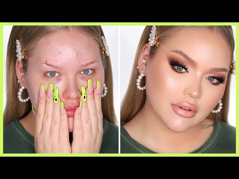 Full Face Of Flawless In Depth Makeup Tutorial Nikkietutorials