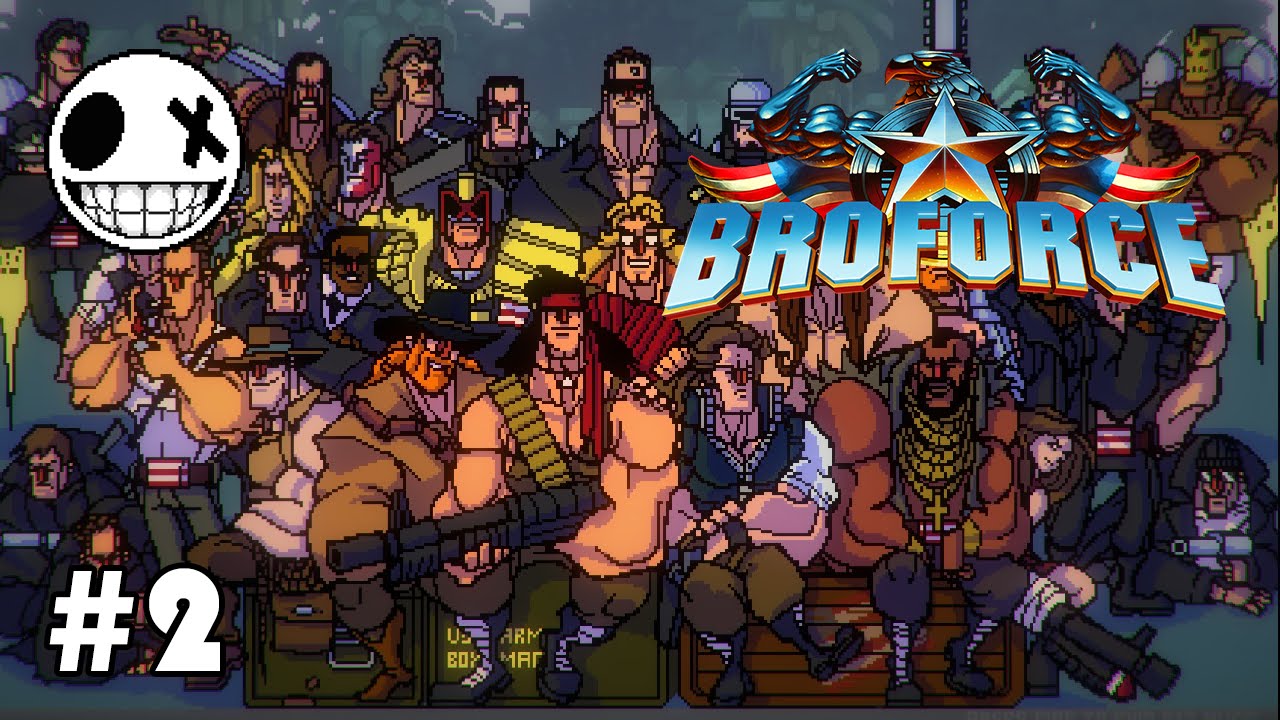 Broforce с габи епизод 2 Youtube