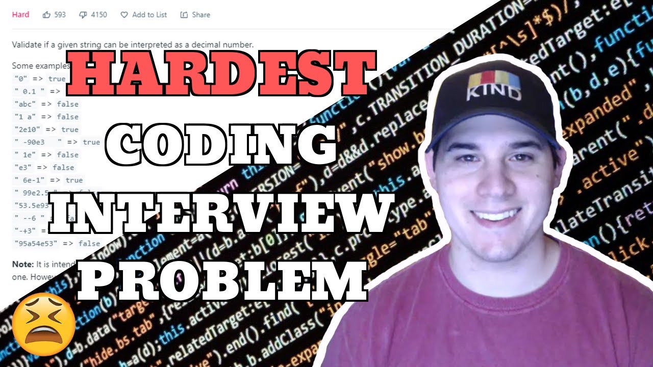 Hardest Coding Problem Explained Leetcode Youtube