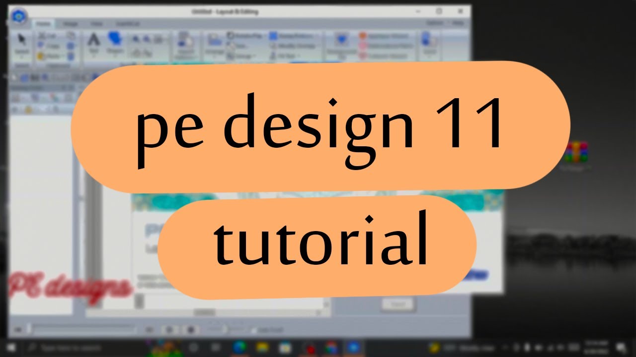 Pe Design 11 Tutorial Youtube
