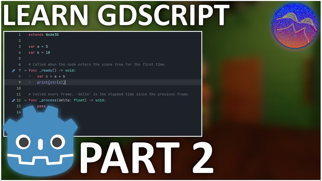 Godot 4 Gdscript Tutorial Part 2 Variables Youtube