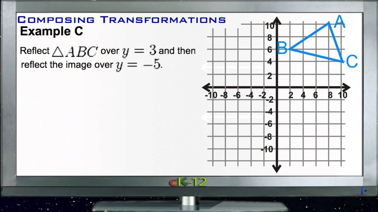 Composing Transformations Examples Basic Geometry Concepts Youtube