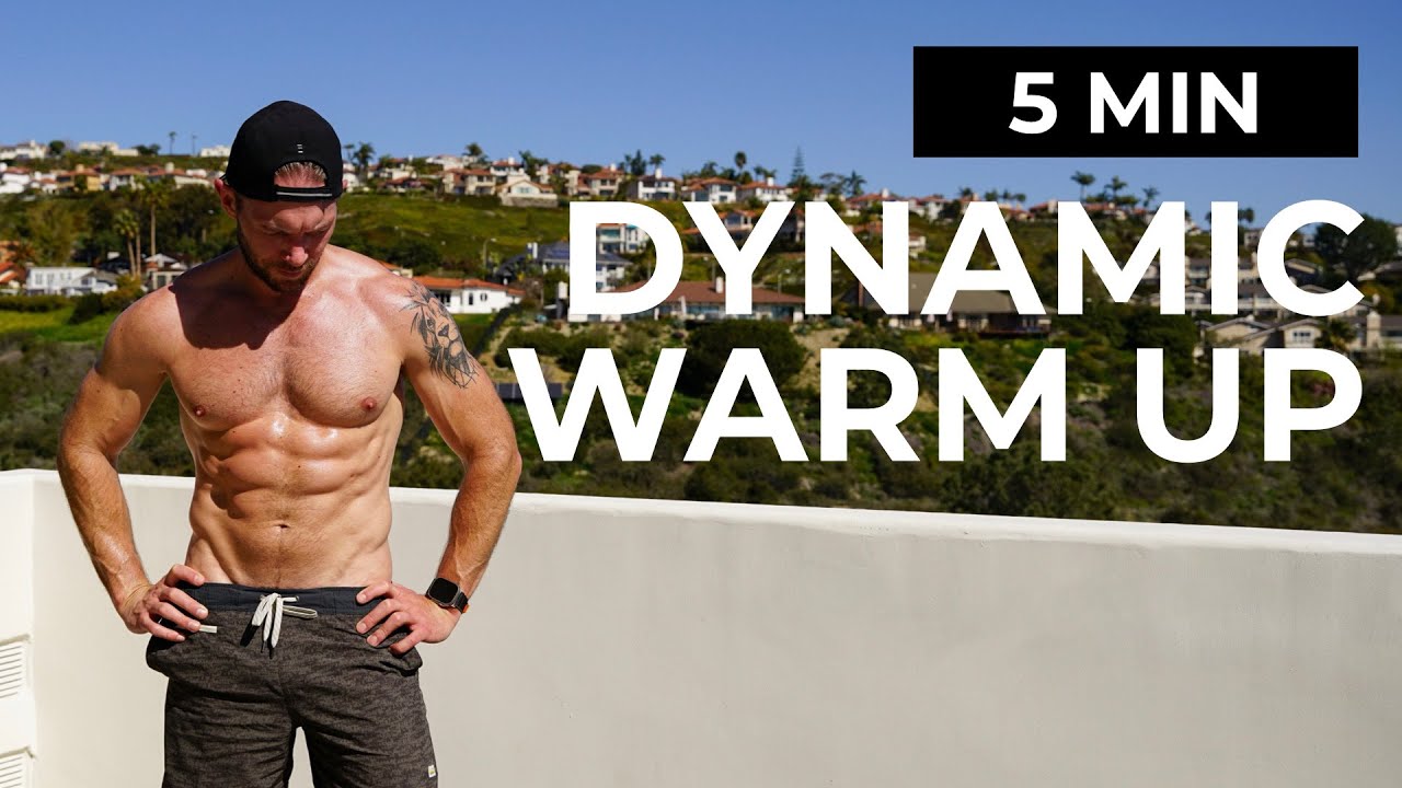 5 Minute Dynamic Warm Up Youtube