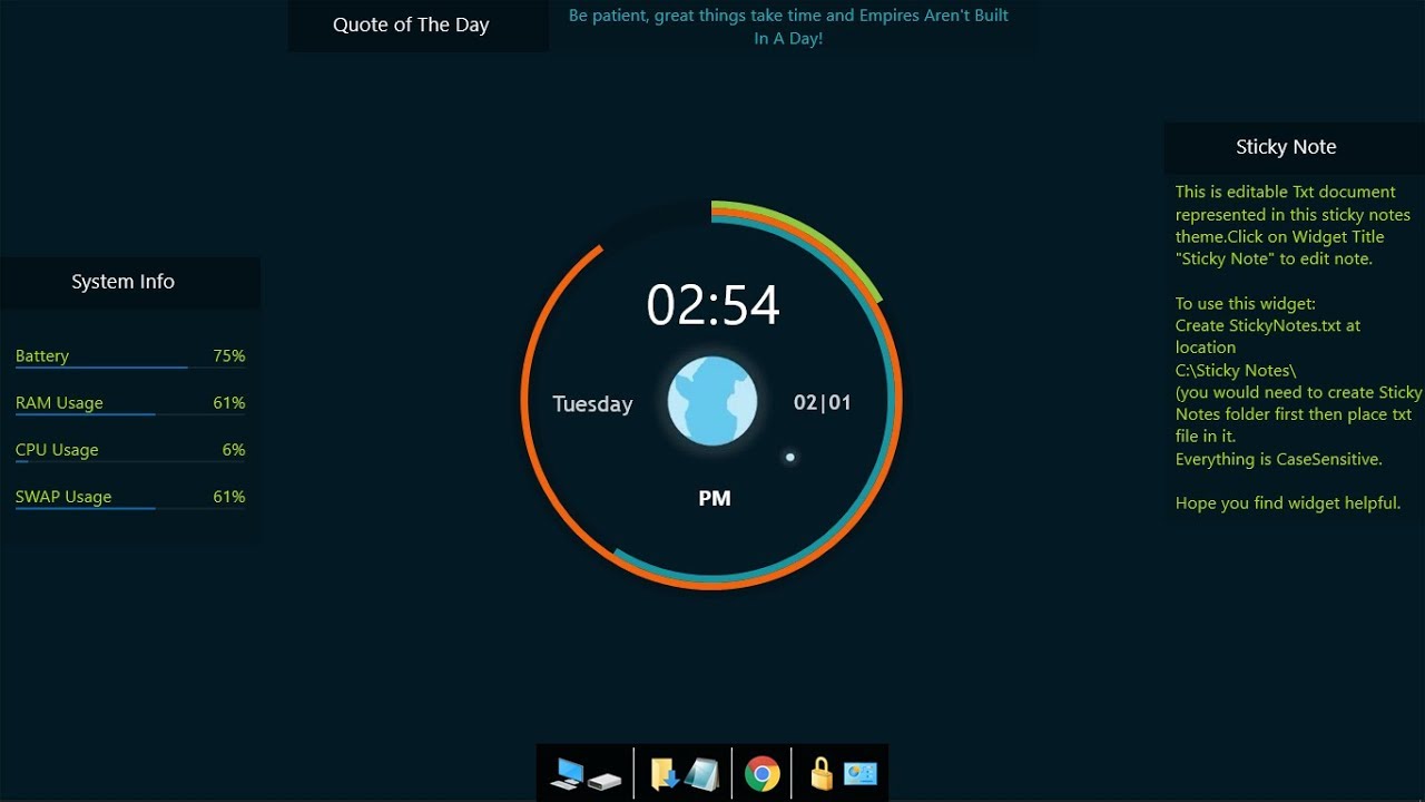Rainmeter Tutorial For Your Perfect Custom Desktop Jcdat