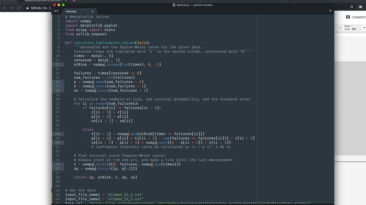 Python Code Review Youtube