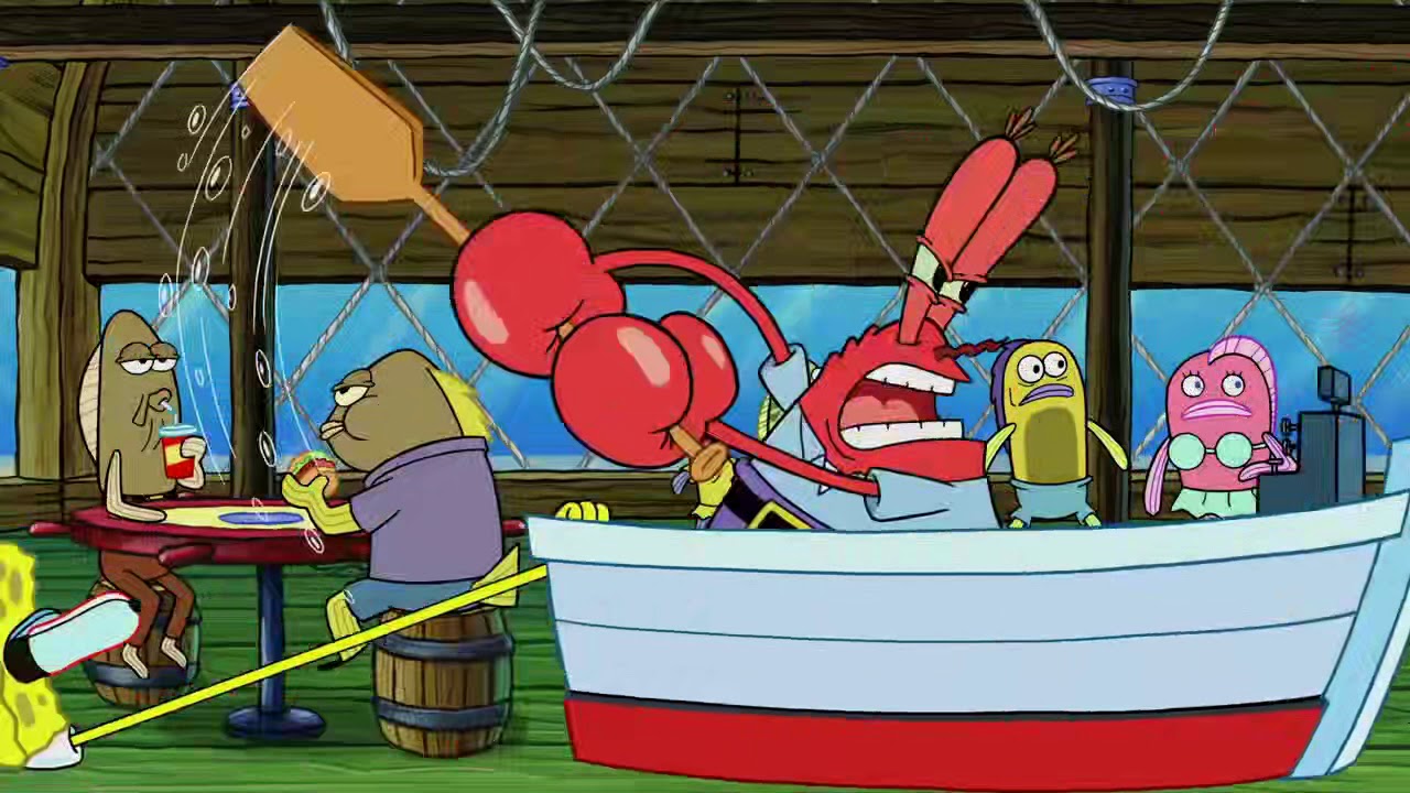 Krusty Krab Boat