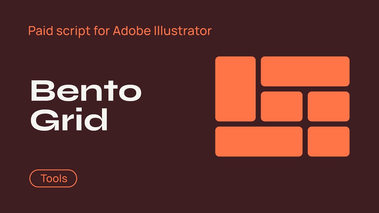 How To Create Bento Grid In Adobe Illustrator Paid Script Youtube