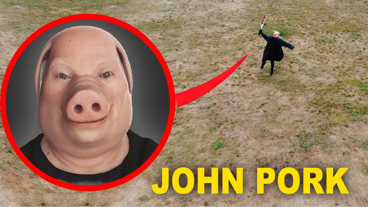 Drone Catches John Pork At Secret Hideout We Found Him Youtube