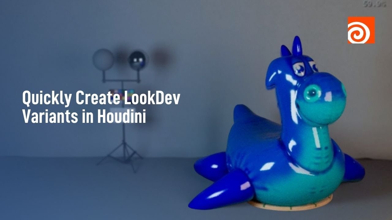 Quickly Create Lookdev Variants Using Solaris In Houdini Video