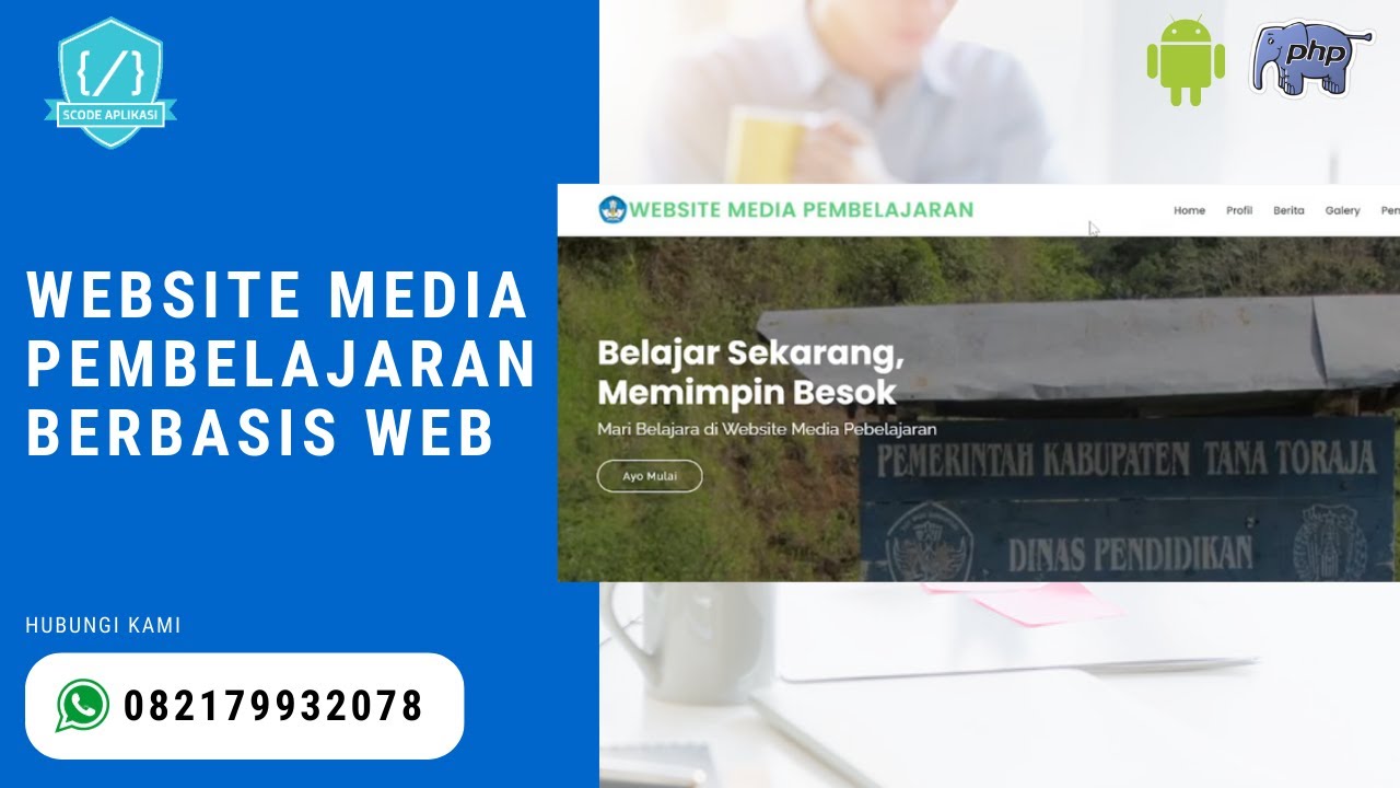 Source Code Aplikasi Media Pembelajaran Siswa Berbasi Web Php Youtube