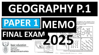 2025 Memo Geography Paper 1 Grade 12 Final Exams Geography P1 ...