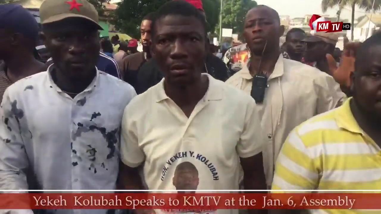 Yekeh Kolubah Speaks To Kmtv At The Jan 6 Assembly Youtube
