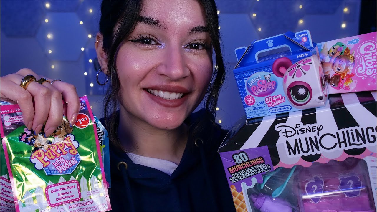 Asmr Opening Cute Blind Boxes Part 2 笙 Youtube