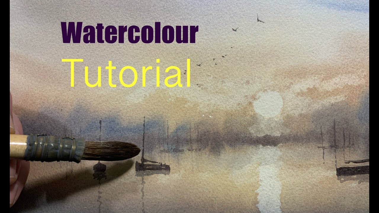Watercolour Painting Tutorial Perfect For Beginners Youtube
