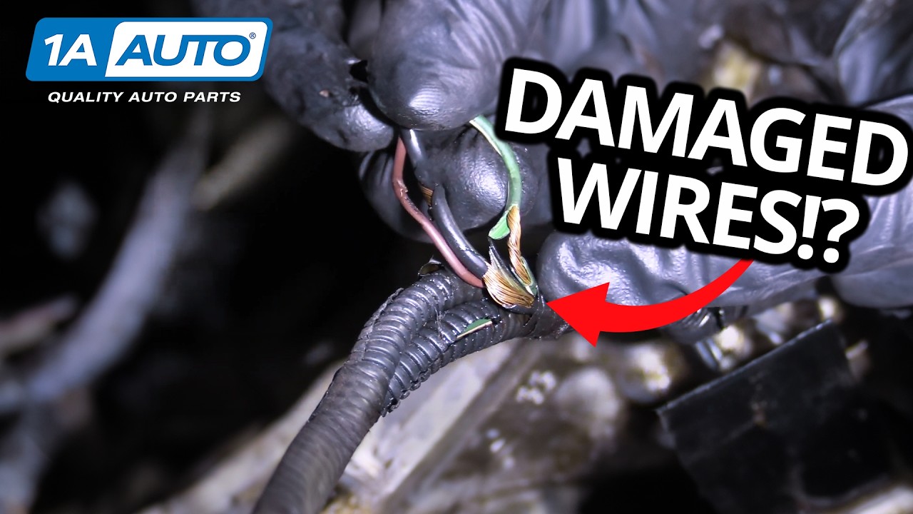 How To Replace Damaged Wires 1a Auto