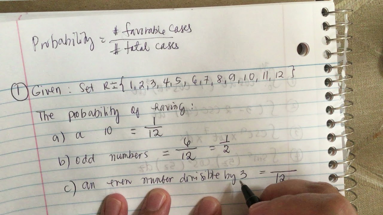 Probability Problems Youtube