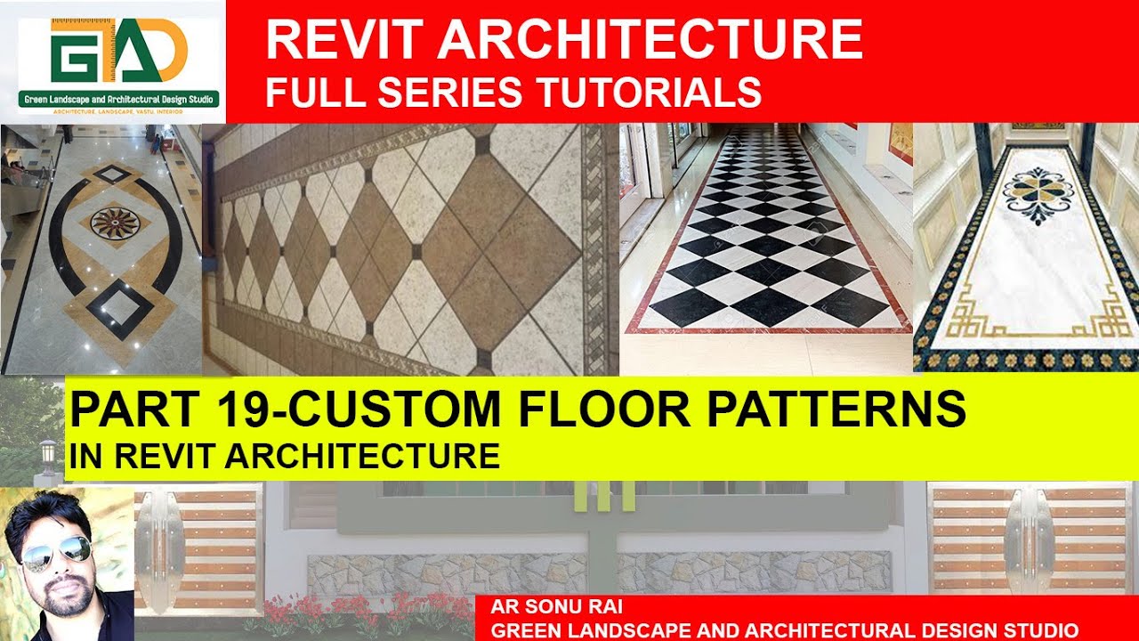 Part 19 Custom Floor Pattern In Revit Architecture Revittutorials