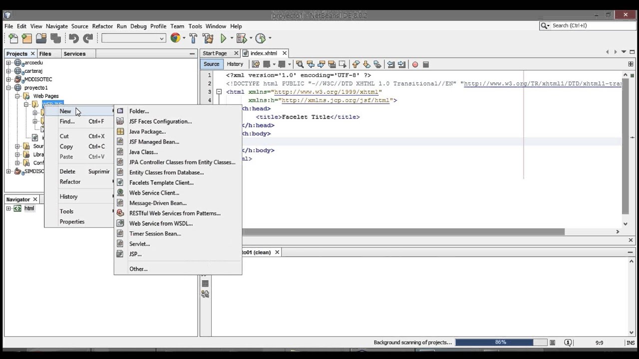 Java Web Application V01 Youtube