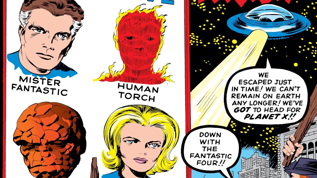 Fantastic Four 7 Comic Reading Youtube