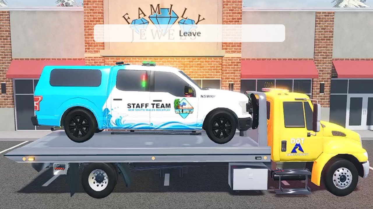 Towing Mods Staffs Cars In Erlc Youtube