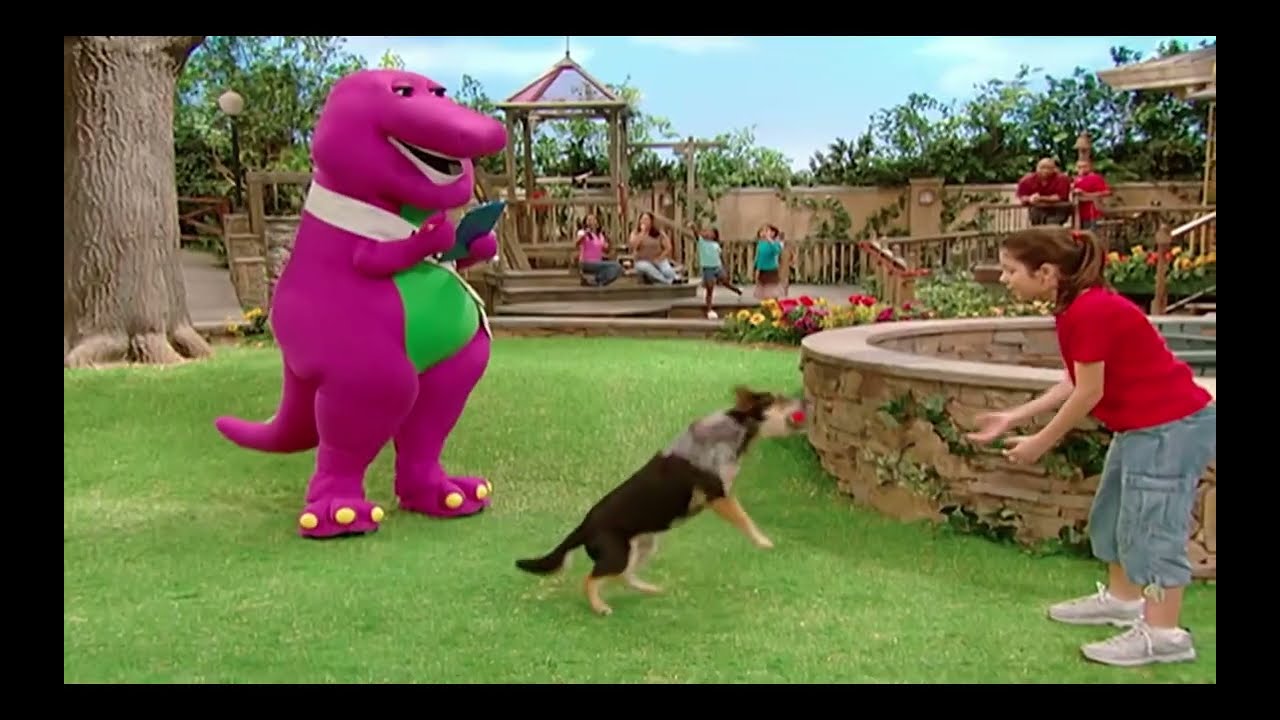 Barney And Friends Let S Do The Tricks My Doggie Does Song Youtube