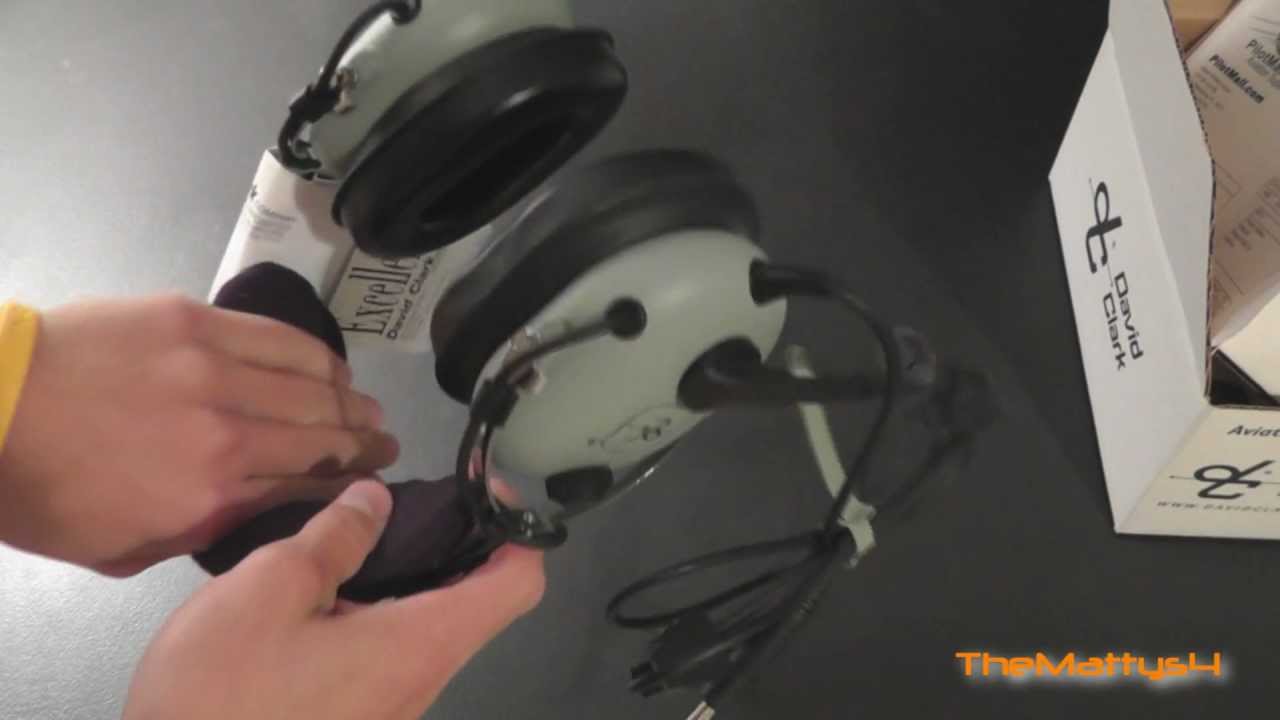 Unboxing David Clark Aviation Headset Youtube
