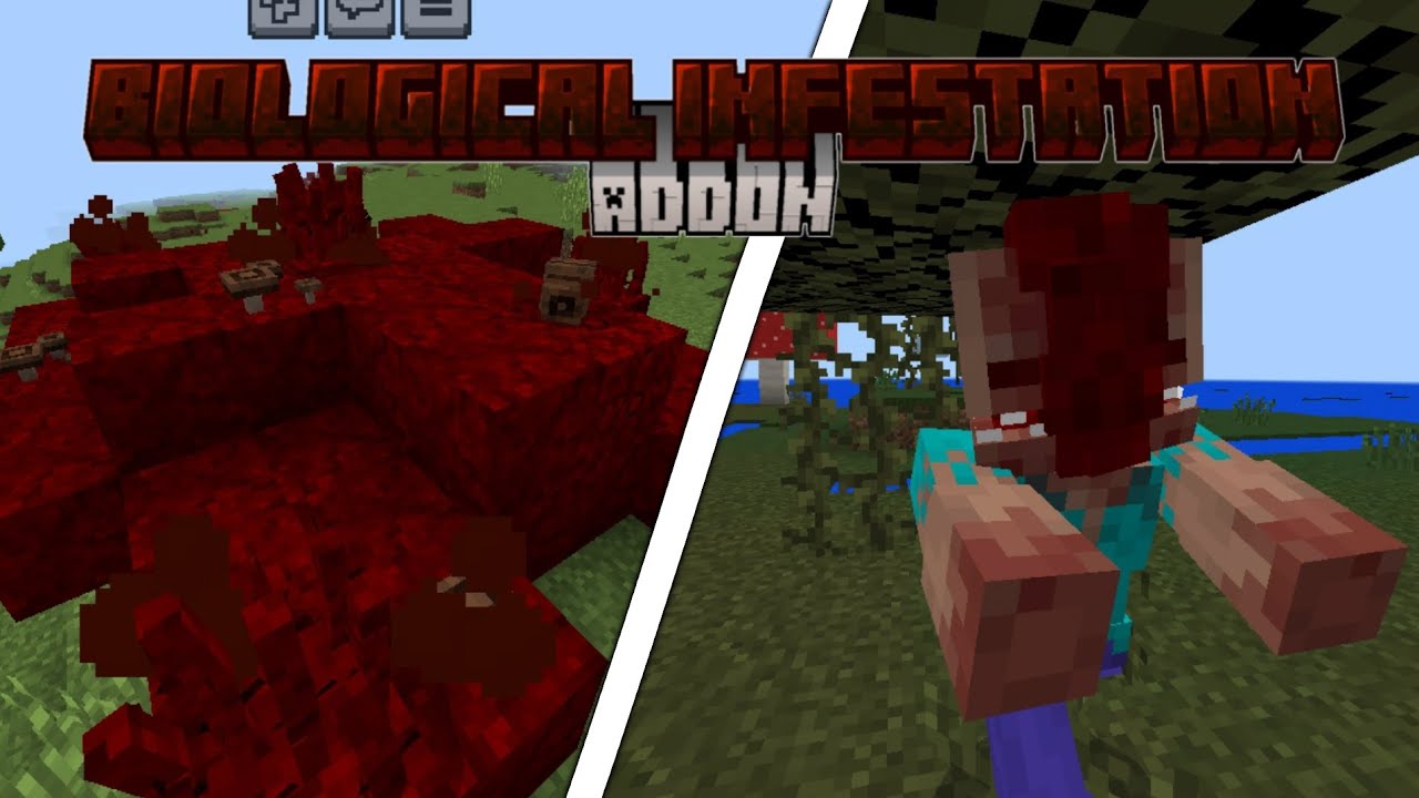 Biological Infestation V0 2 Trailer Más Infectados En Minecraft Youtube