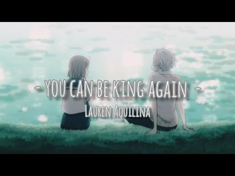 You Can Be King Again Lauren Aquilina I Lyric Video Youtube