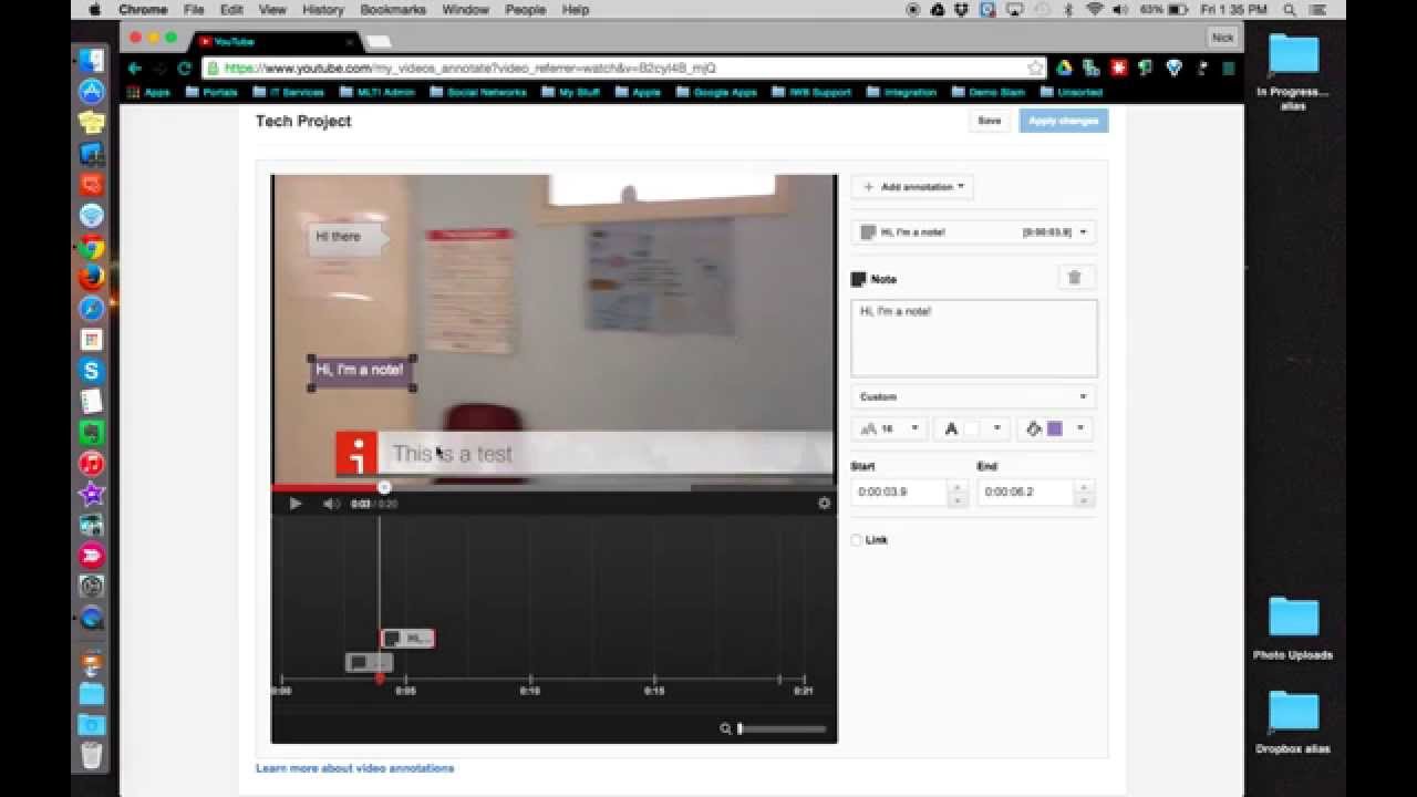 Howto Youtube Annotations Youtube