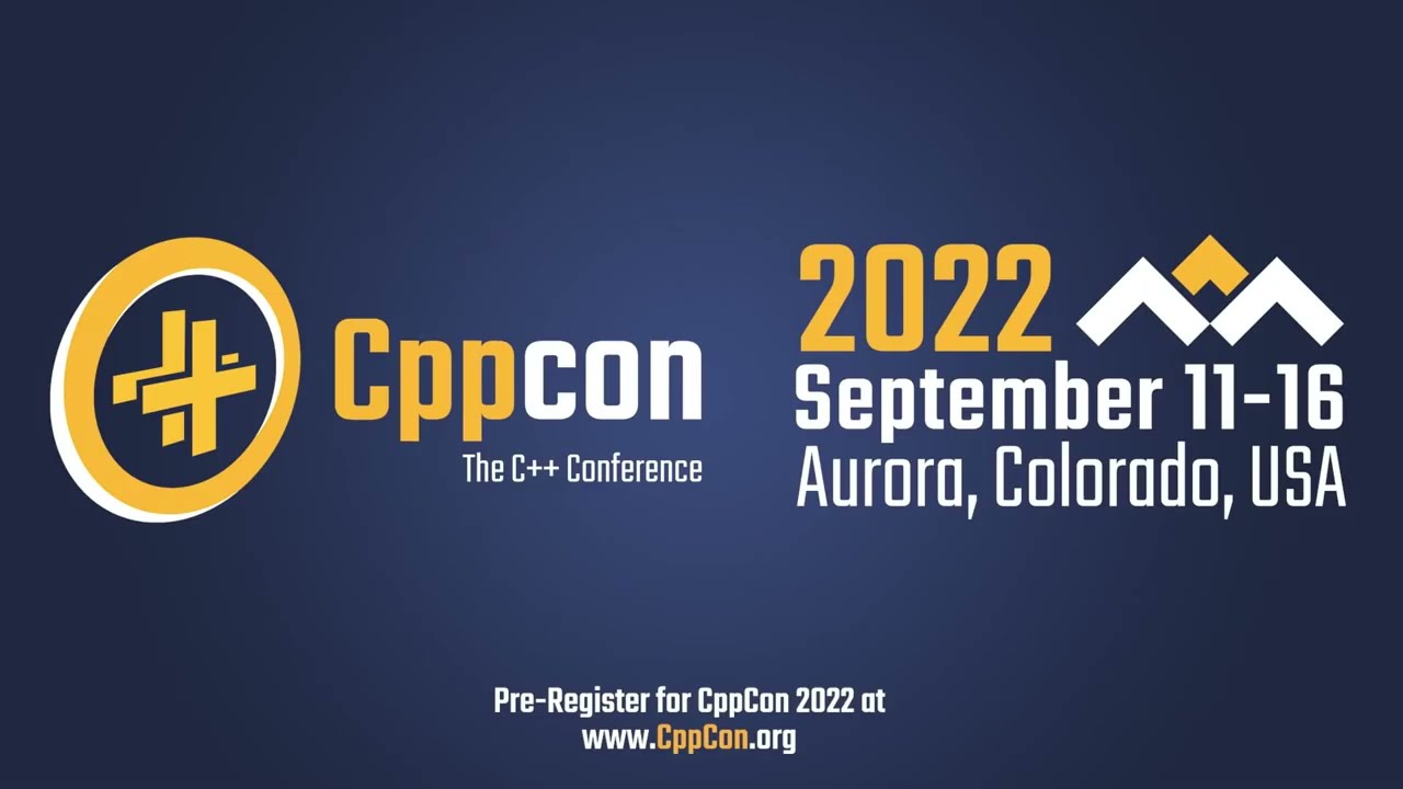 Why Attend Cppcon 2022 Social Activities Venue Cppcon 2022 Youtube