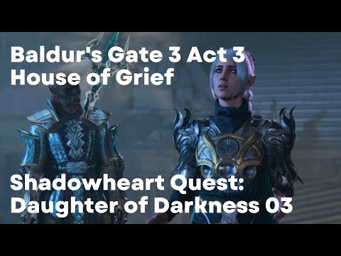 Baldur S Gate 3 Shadowheart Quest Daughter Of Darkness 03 Bg3 Ps5