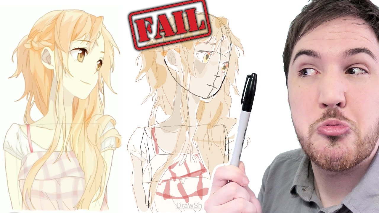 Drawing Anime Challenge Youtube