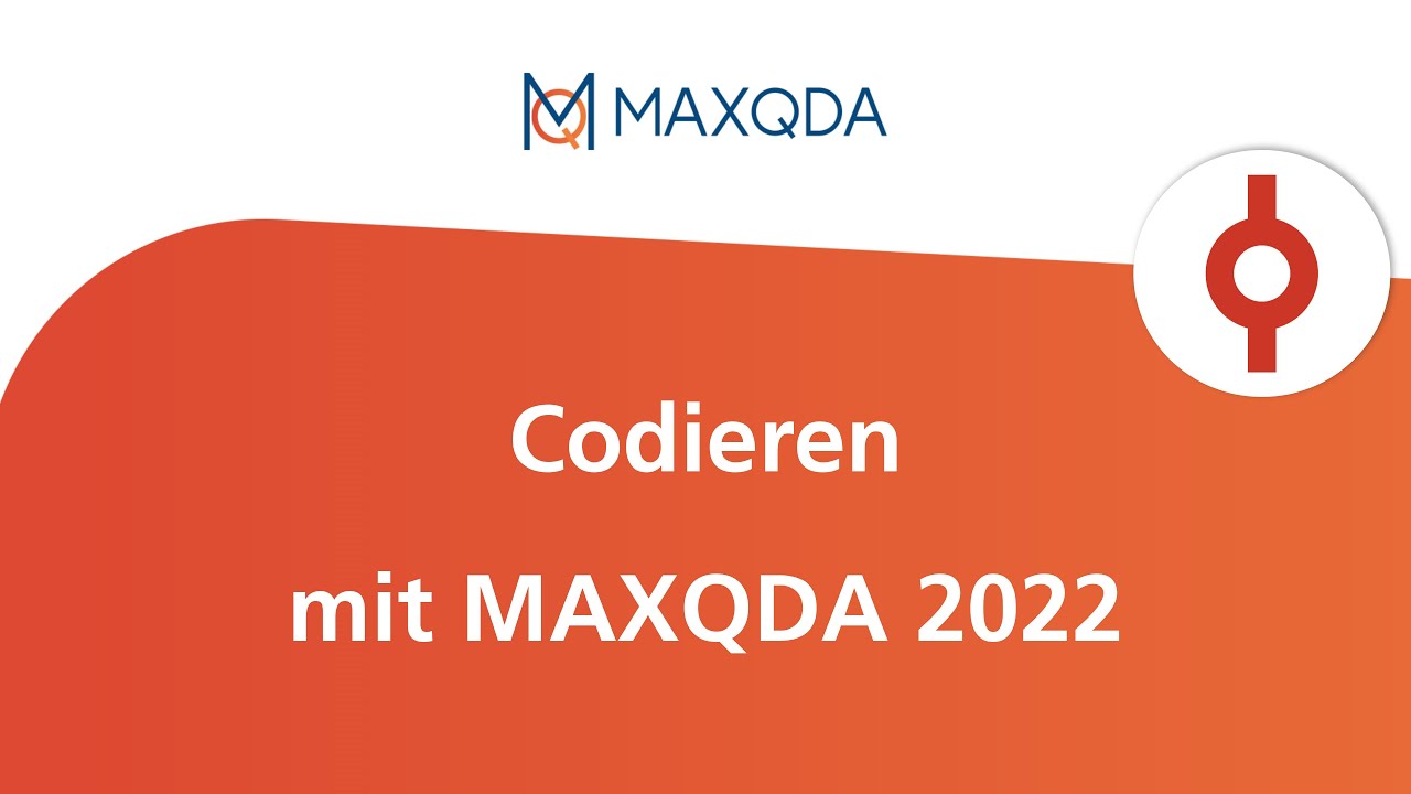 Codieren Mit Maxqda 2022 Youtube