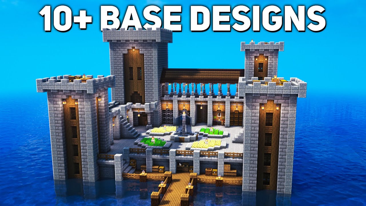 Minecraft Base Designs 12 Creative Minecraft Base Ideas Twinfinite
