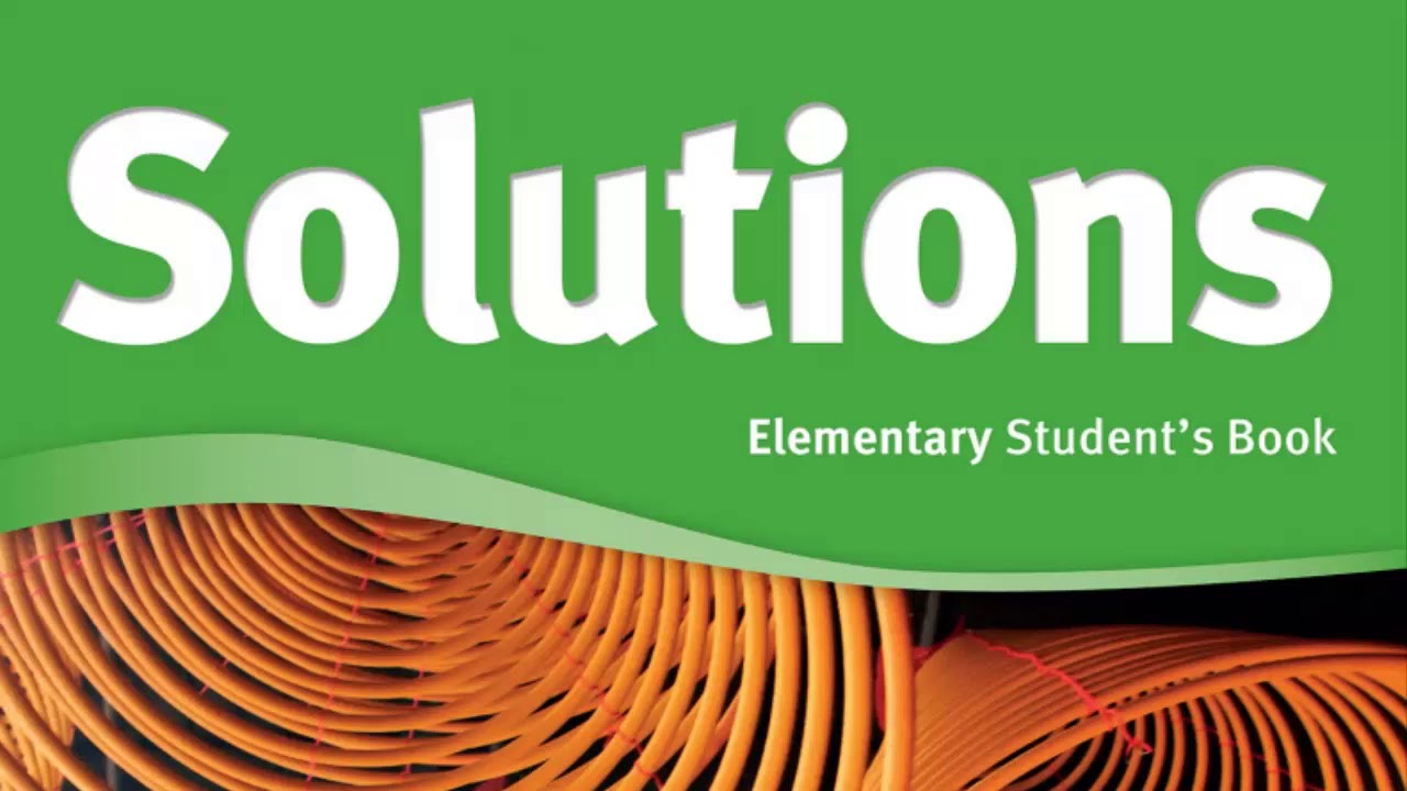 Solution Elementary 2nd Sb Cd1 18 Youtube