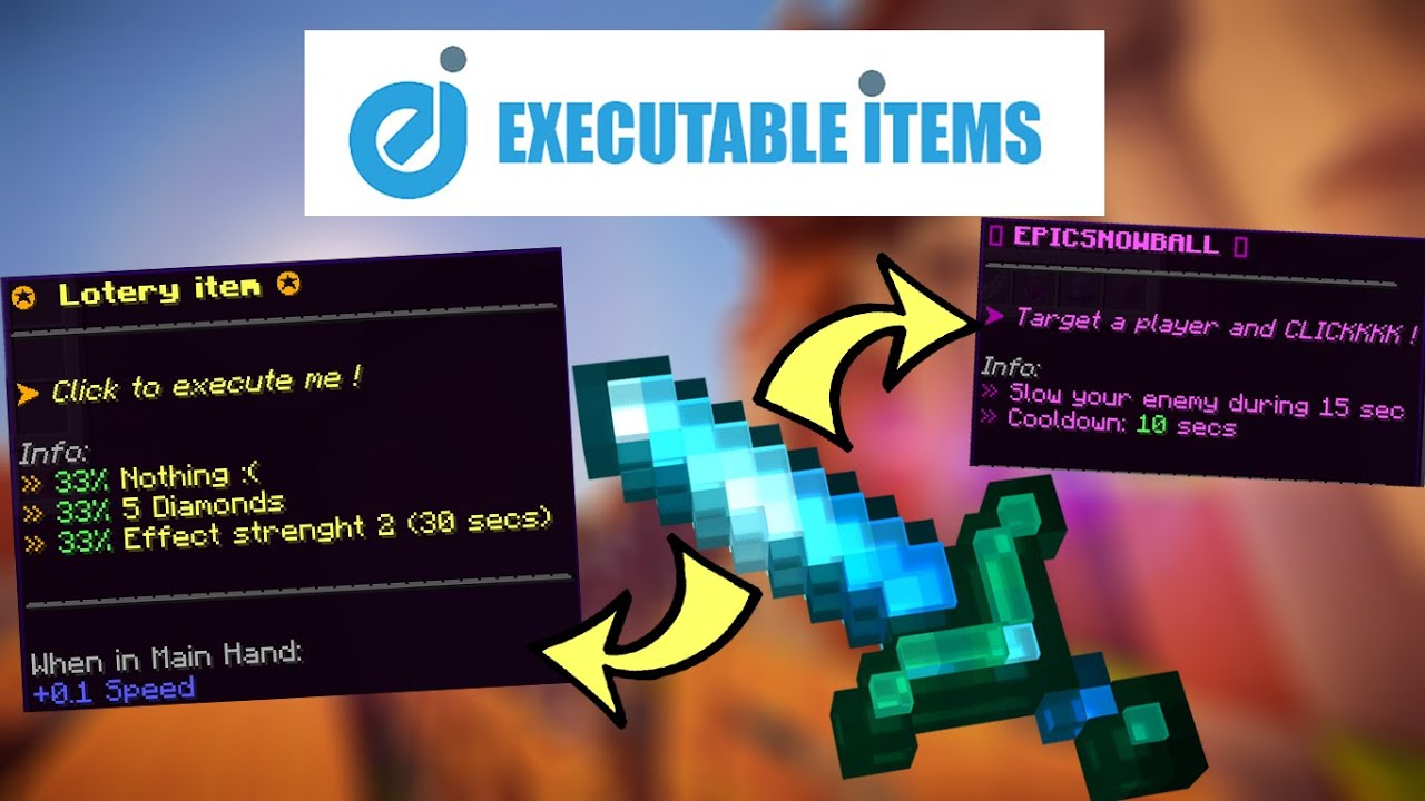 Custom Items Plugin Minecraft Plugins Youtube