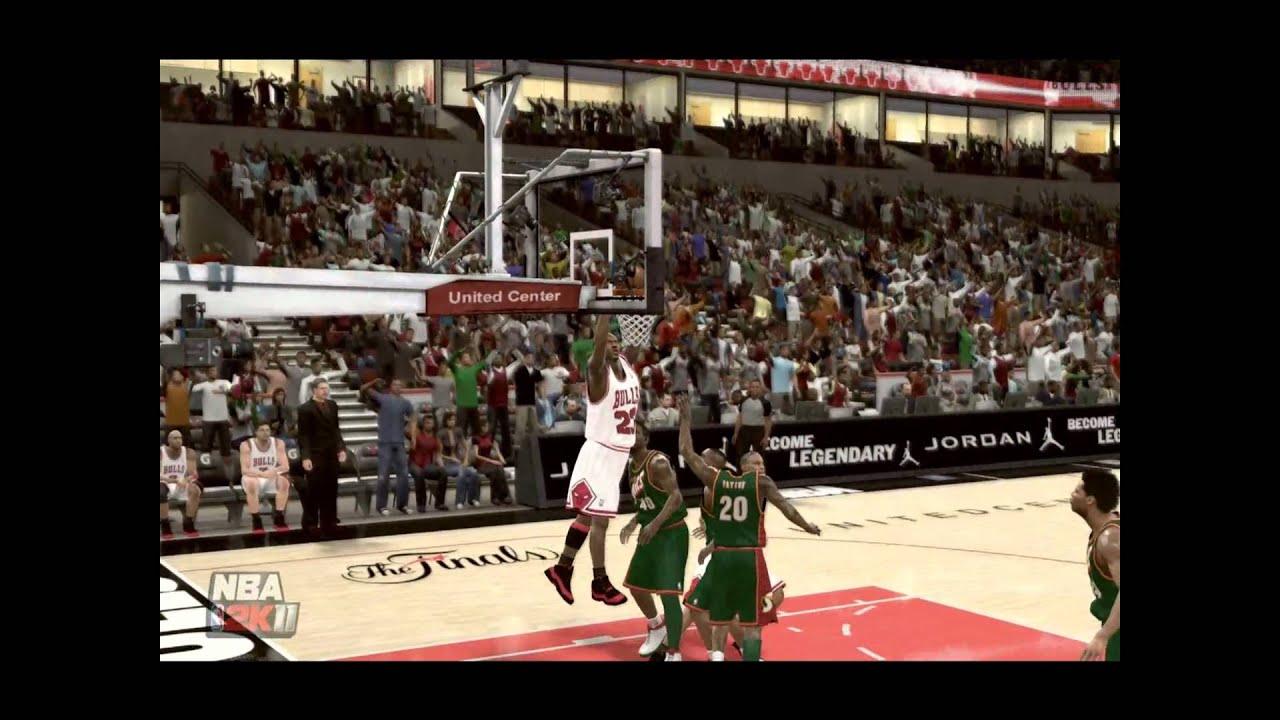 Michael Jordan Highlights On Nba 2k11 Hd 1080 Youtube