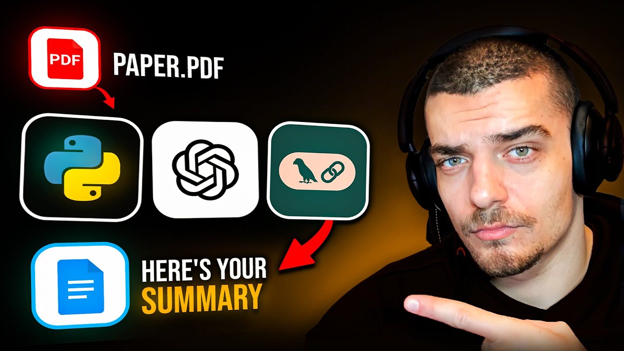 Pdf Summary With Llms In Python Langchain Tutorial Youtube