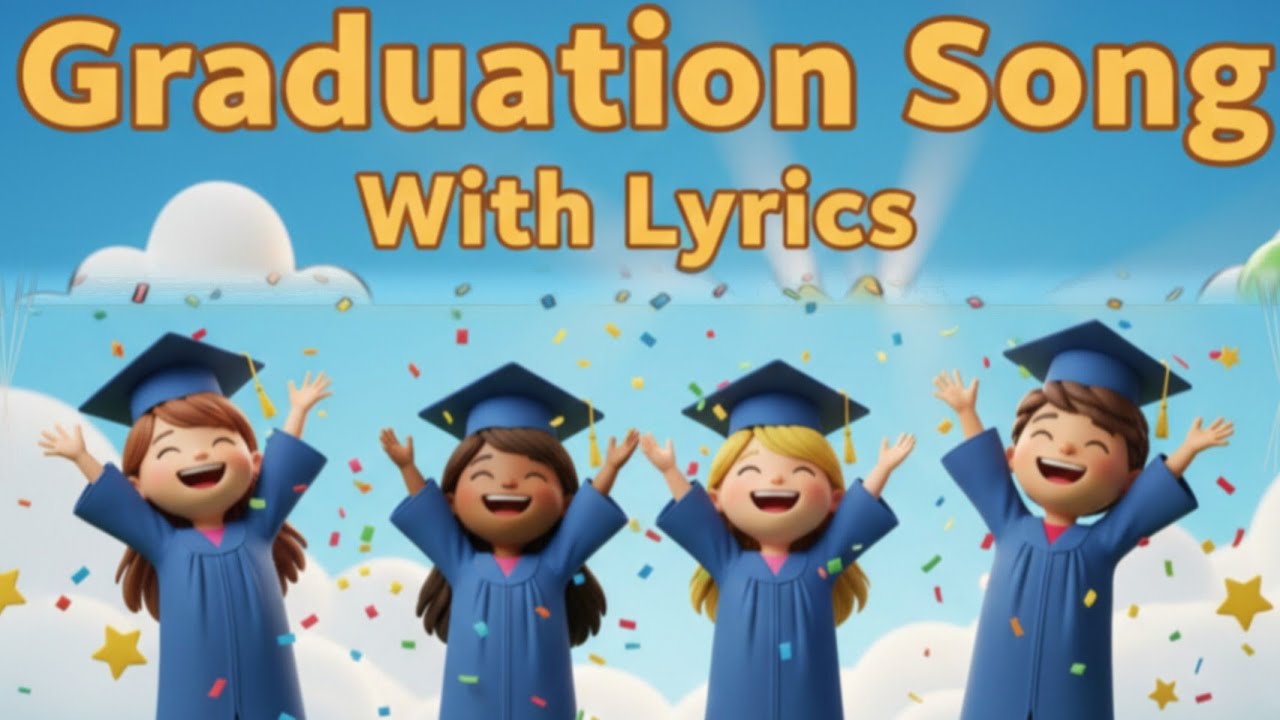 Graduation Song For Kids Kids Graduation Song Youtube