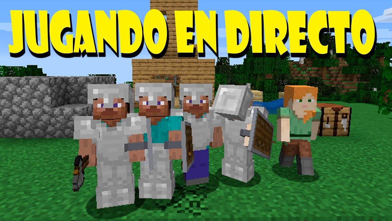 Jugando Minecraft En Directo Con Subs Youtube