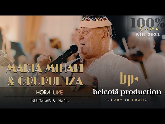 Maria Mihali & Grupul Iza - Hora LIVE Nunta Vasi & Maria NOU 2024