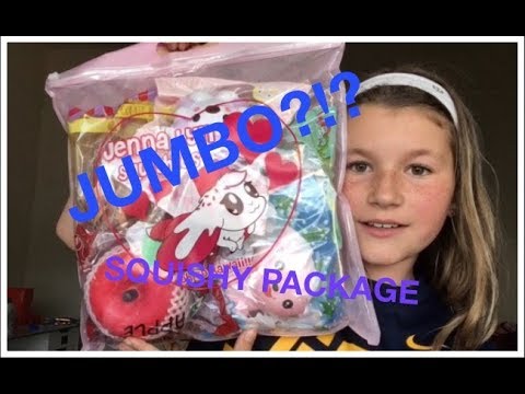 Huge Squishy Package Jennalyn Squishies Youtube