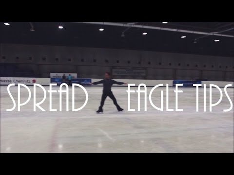 Figure Skating Spread Eagle Tips W My Dad Youtube
