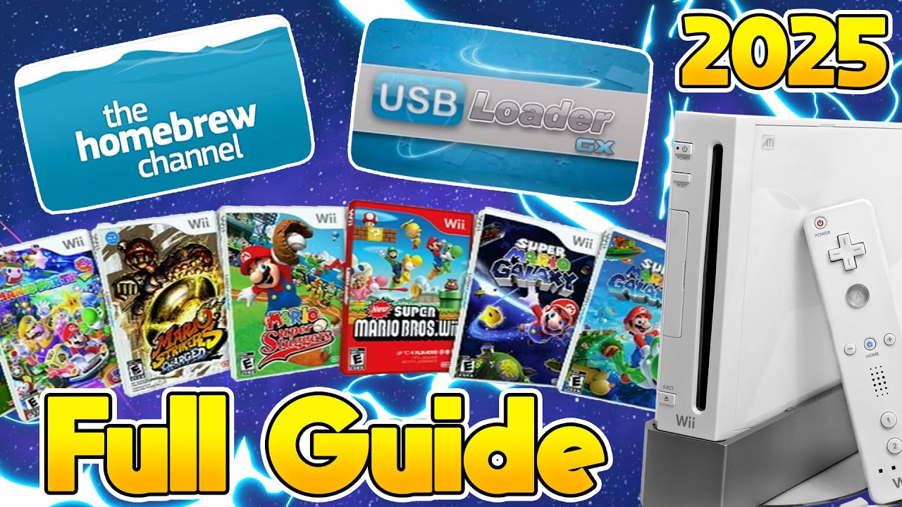 How To Mod Your Wii Install Homebrew Channel Usb Loader Gx More