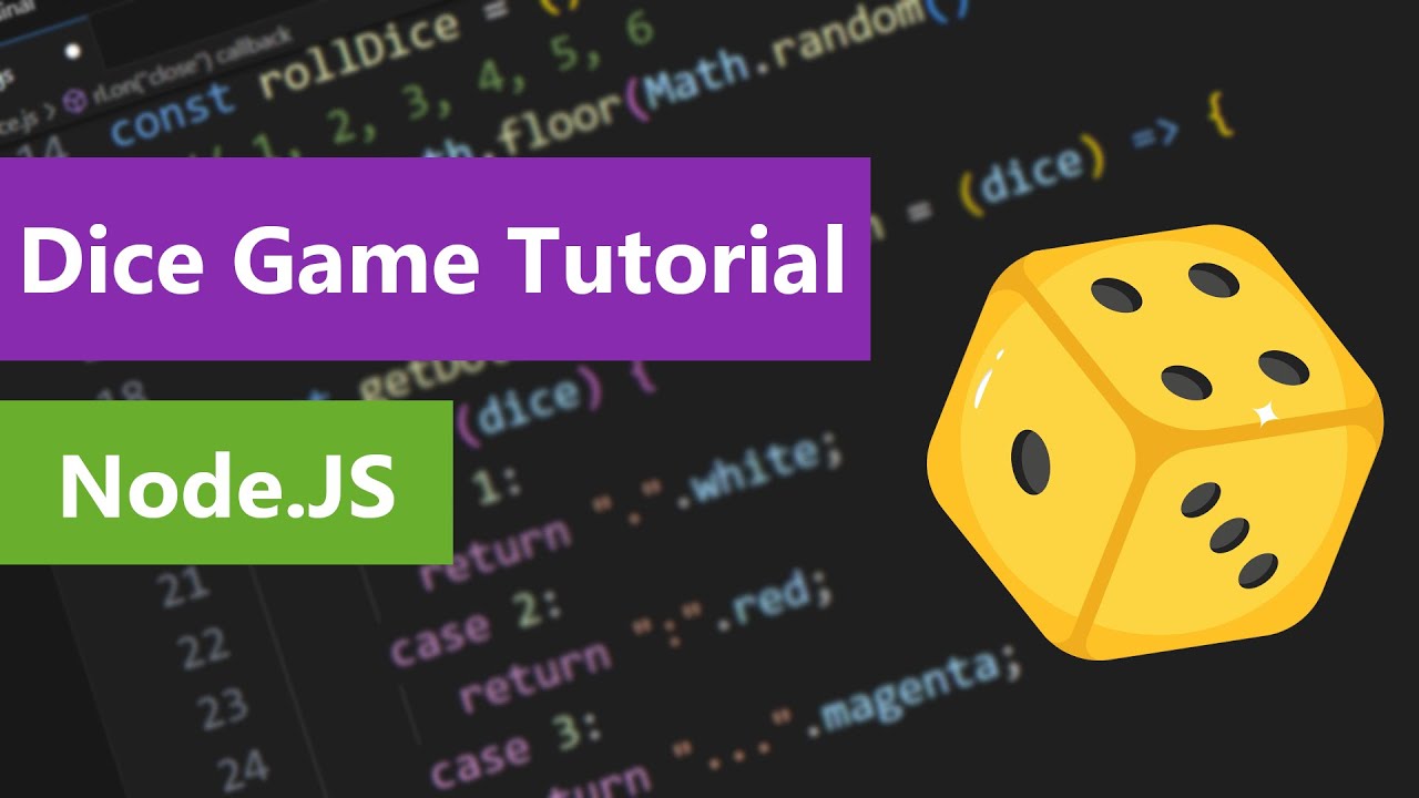 Node Js Dice Game Tutorial Building A Fun Console Game From Scratch