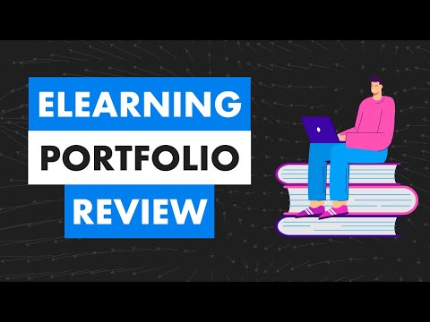 Elearning Portfolio Review Impressive One Project Portfolio Video