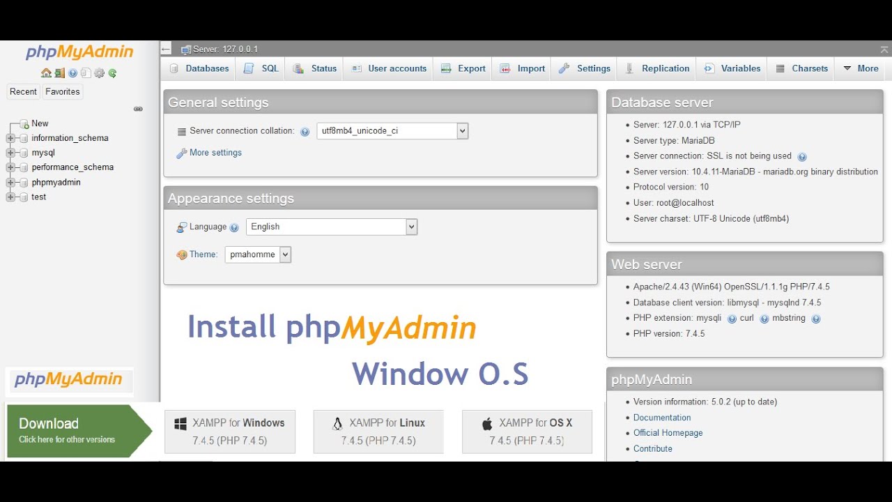 How To Install Phpmyadmin On Windows 10 Amijani