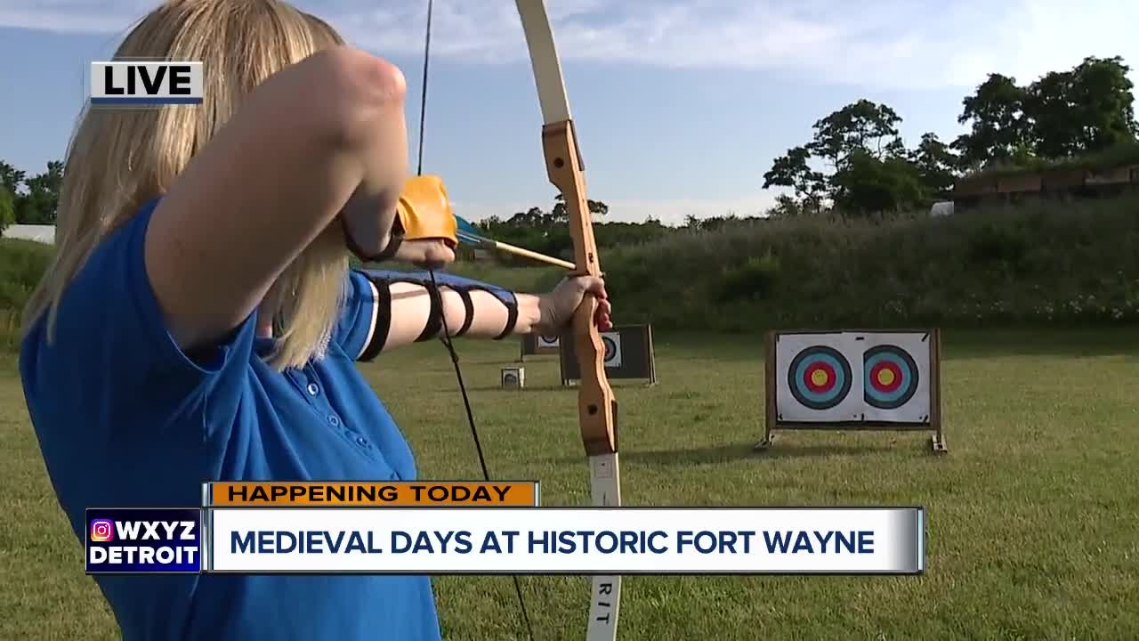 Archery At Medieval Days Youtube