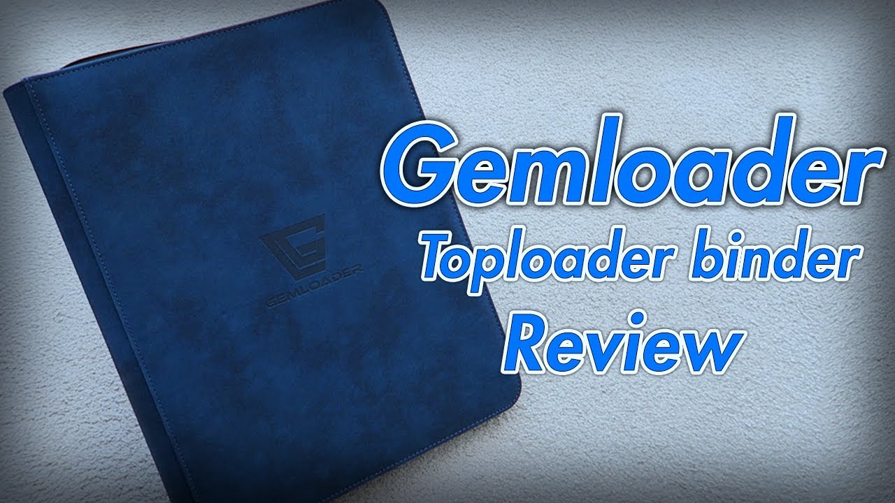 Gemloader Premium Toploader Collector S Binder Review Youtube